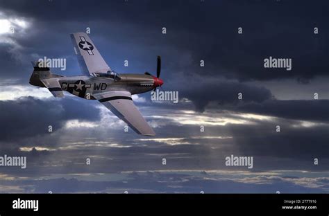 The North American Aviation P 51 Mustang Is An American Long Range