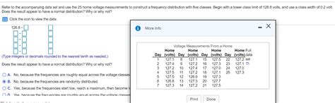 Solved Refer To The Accompanying Data Set And Use The 25 Chegg