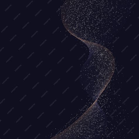 Premium Vector Vector Illustration Of The Transition Of Curved Lines