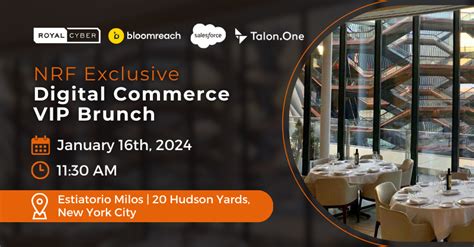 Join Us At Nrf Event After Party Networking Lunch More