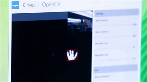 Blob Tracking Kinect Opencv Wpf Youtube