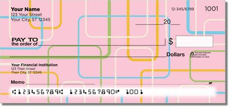 Retro Style Personal Checks PChecks
