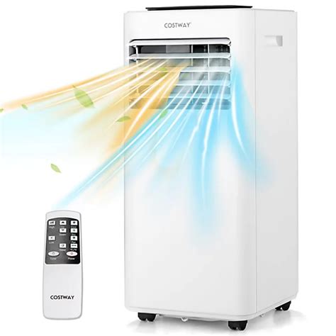 Costway 9000 Btu Portable Air Conditioner 5 In 1 Air Cooling Heating