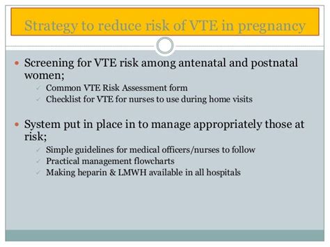 Vte Risk Assessment Program Presentation 2ppt