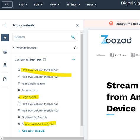 Hubspot Community Edit Page Modules Are Shuffling Hubspot Community