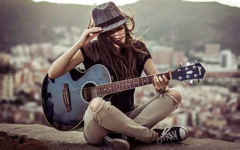 عکسهایعاشقانهگیتار Fotografia Retratos Poses