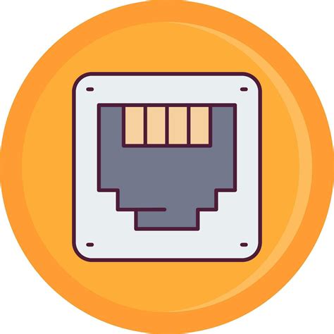 Ethernet Line Filled Icon 36953826 Vector Art At Vecteezy