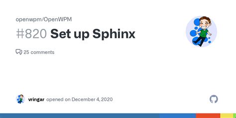 Set Up Sphinx · Issue 820 · Openwpmopenwpm · Github