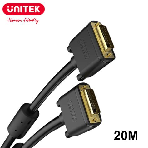 Cable Dvi 241 20m Unitek Y C213a Cable Dvi Trivico Technology
