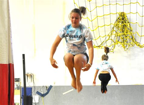 Trampoline Beginner And Advanced Classes Open Gym Gigueres Gym