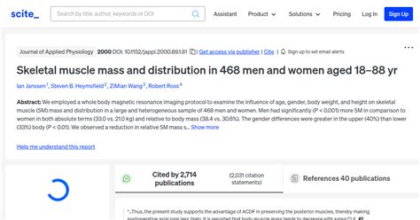 Skeletal Muscle Mass And Distribution In 468 Men And Women Aged 1888 Yr