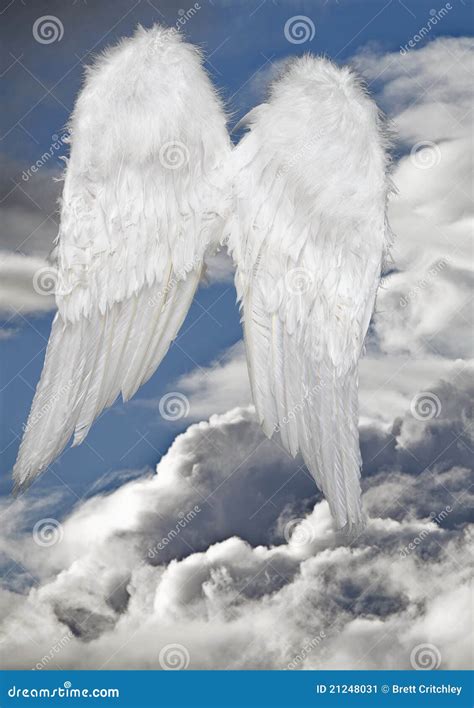Angel Wings Heaven Stock Image Image Of Flying Aura 21248031