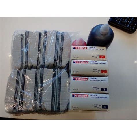 Αναλώσιμα πίνακα μαρκαδόρου μαρκαδόροι μελάνια σπόγγοι