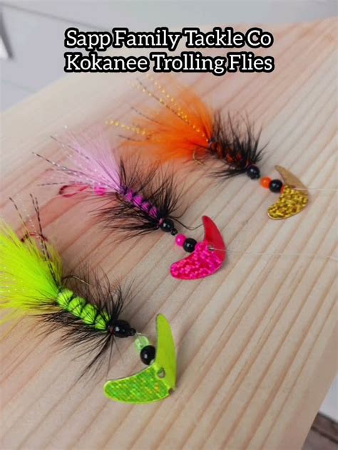 Kokanee Trolling Flies Youtube