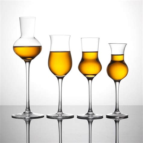 Exquisite Lead Free Crystal Tulip Wine Tasting Glasses Inficrystal