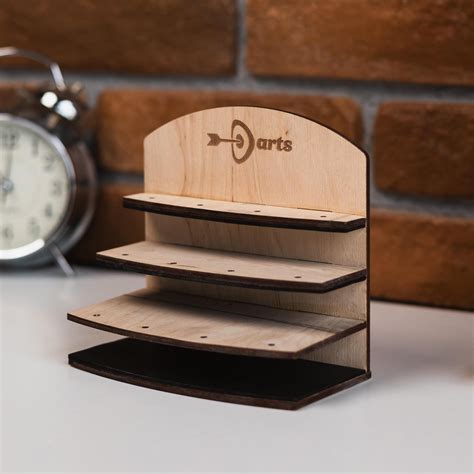 Tabletop Dart Holder Wooden Dart Casehandmade Dart Racktabletop Dart Organizerwooden Dart
