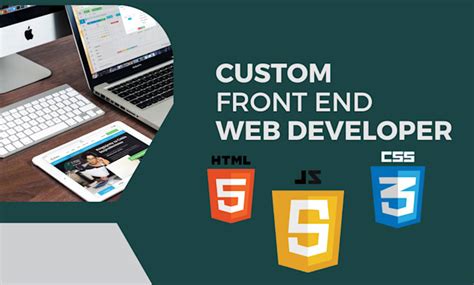 Be Your Front End Developer Using Html Css Javascript By Mrmuzammil12