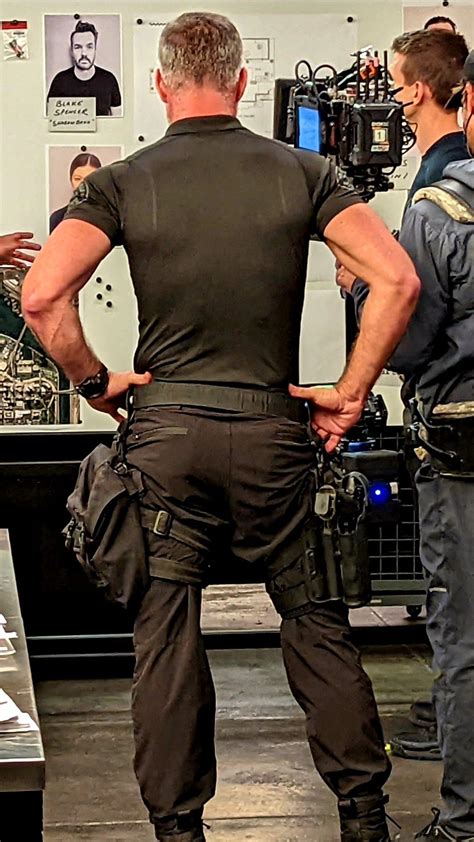 Mature Men Silver Fox Deacon Harrington Swat Series American