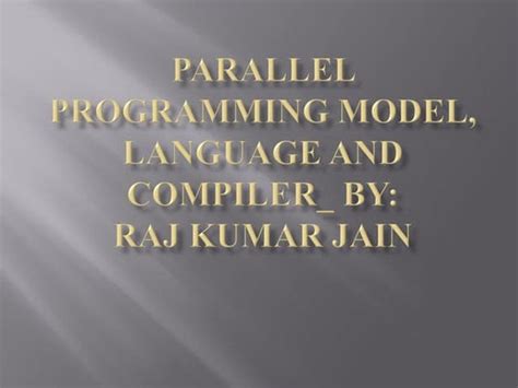 Pram Model Ppt