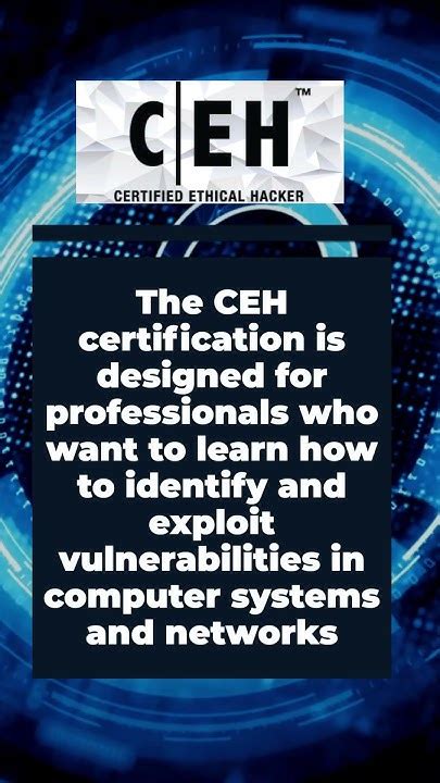 Ceh The Certification For Ethical Hackers And Penetration Testers 🤖🔍 Youtube
