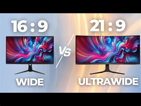 difference between wide screen and full screen monitors