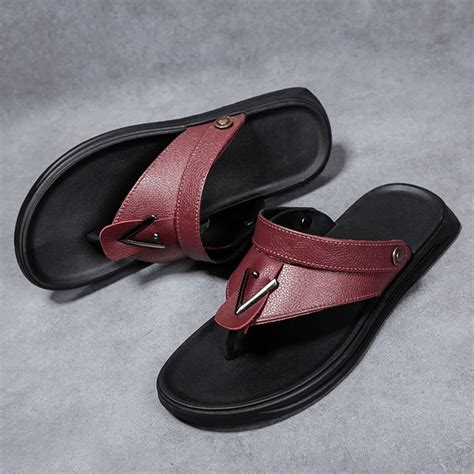 Kkboxly Men Breathable Non Slip Two Ways Cliped Casual Beach Sandals 2024