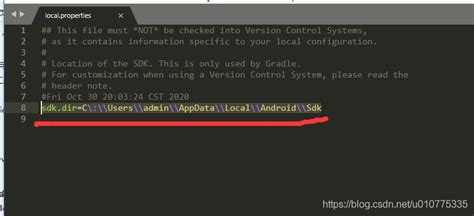 解决“sdk Location Not Found Define Location With Sdkdir In The Localproperties“ Csdn博客