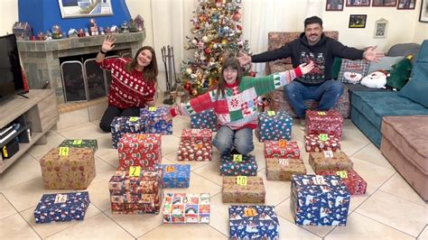 ΤΑ 24 ΔΩΡΑ ΤΩΝ ΧΡΙΣΤΟΥΓΕΝΝΩΝ Challenge 🎄 Youtube