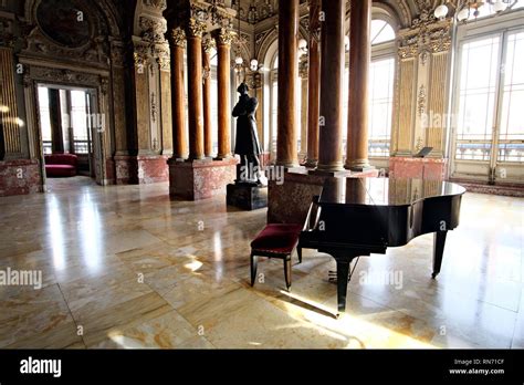 Interiors Of The Foyer Of The Opera House Teatro Massimo Dedicated To