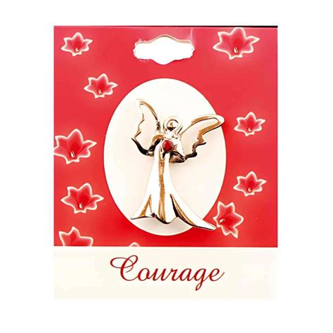 “courage” Angel Pin St Martin Apostolate
