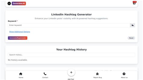 Linkedin Hashtag Generator Thejo Ai
