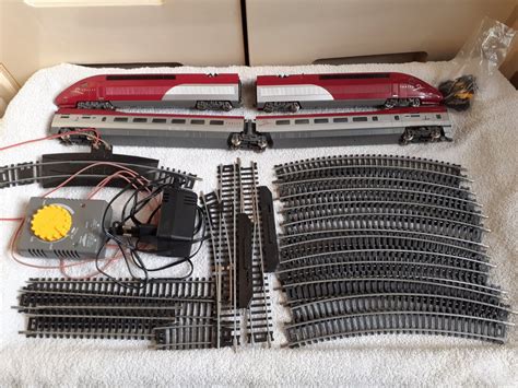 Mehano H0 Train Set 29 Train Set Complete With Rails Curves