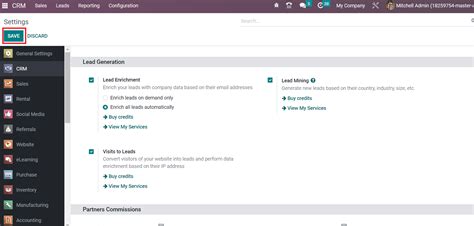 Visits To Lead Rule In Odoo Customer Relationship Management