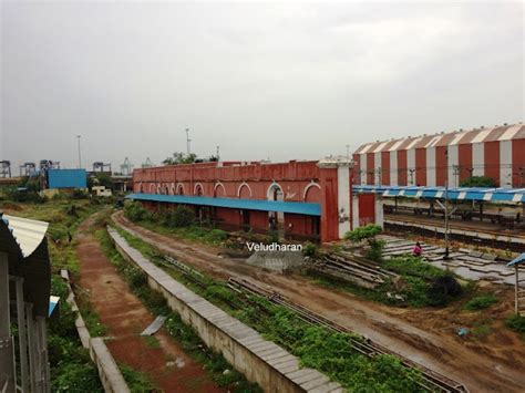 VELUDHARAN TEMPLES VISIT Royapuram Railway Station ரயபரம ரயல