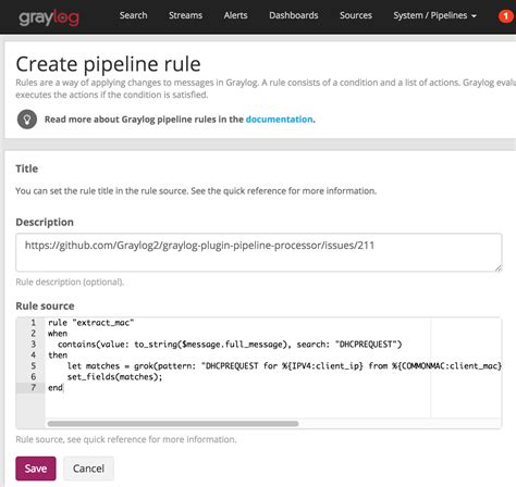 Problem Like 24 · Issue 211 · Graylog2graylog Plugin Pipeline