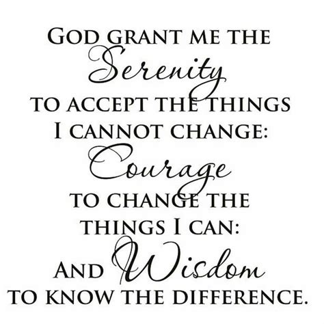 Printable Black And White Serenity Prayer Educational Printable