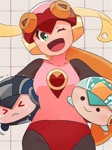 Megamanexe Rollexe And Dark Megamanexe Mega Man And 1 More Drawn
