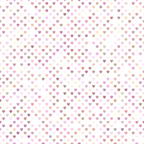 Free Vector Seamless Pink Heart Pattern Background Design
