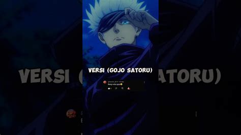 Versi Gojo Done 🙌 Fyp Fypシ゚viral Jjremix Viralvideoanime