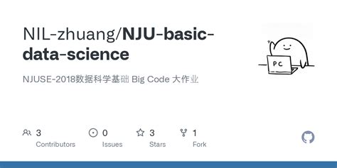 GitHub NIL zhuang NJU basic data science NJUSE 2018数据科学基础 Big Code 大作业