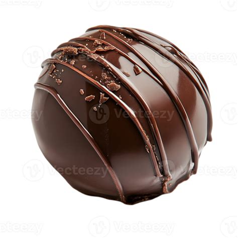 Isolated Chocolate Ball 55609728 PNG