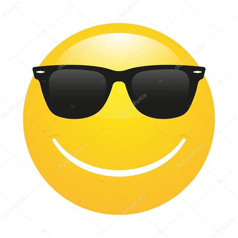 Smiley Emoticon In Sunglasses Stock Vector Image By ©leberus777gmail
