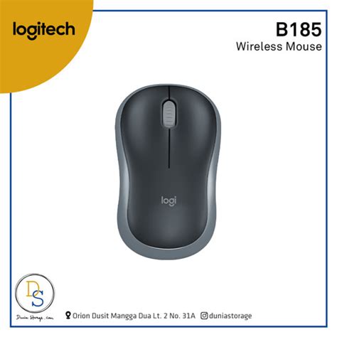 Jual Logitech B185 Mouse Wireless Abu Abu Jakarta Pusat Dunia