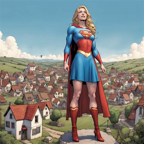 Giantess Supergirl 9 By Tinyguy135 On Deviantart