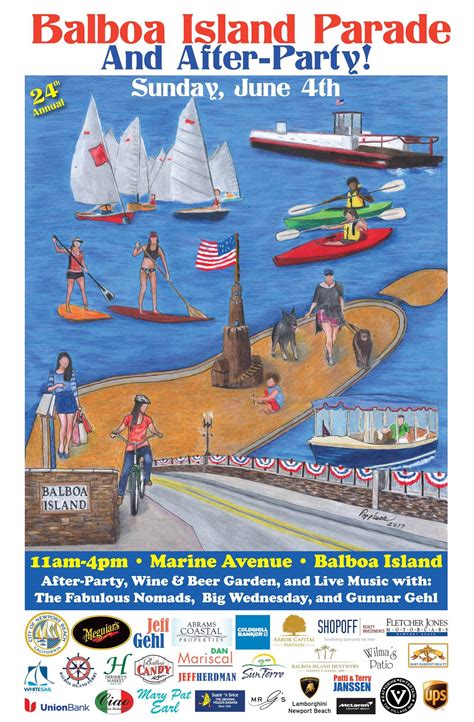 Balboa Island Parade Newport Beach Ca