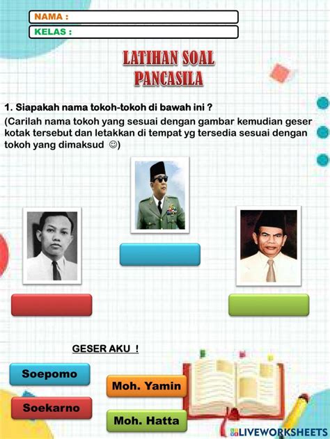 E Lkpd Pancasila Interactive Worksheet Live Worksheets