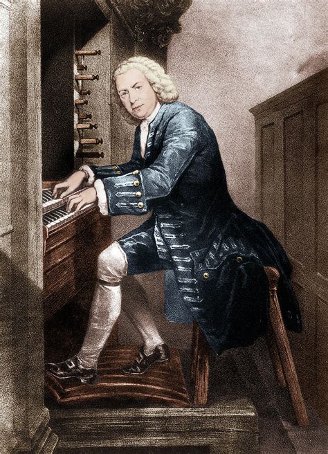 Johann Sebastian Bach German Composer Photograph By Science Source