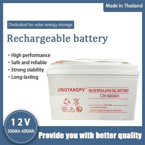 Deep Cycle Vrla Lead Acid Battery 12v 600ah Ideal For Solar Energy