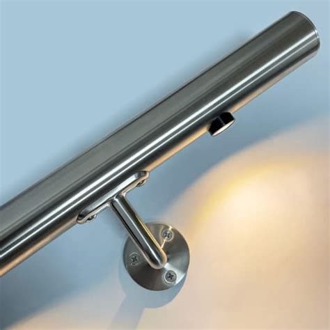 Led Lights Built In Stainless Steel Rail Led Handrail Installation In