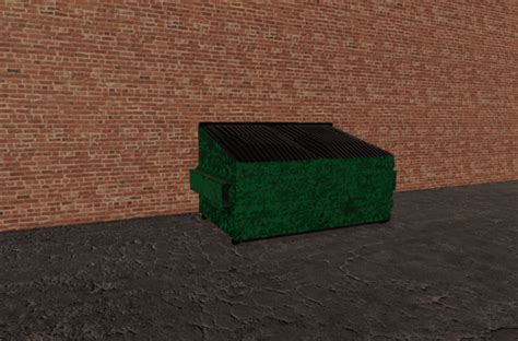 Trash Container By Emmaswix 3dxchat Sharing
